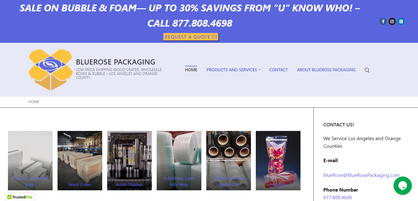 BlueRose Packaging | F6S