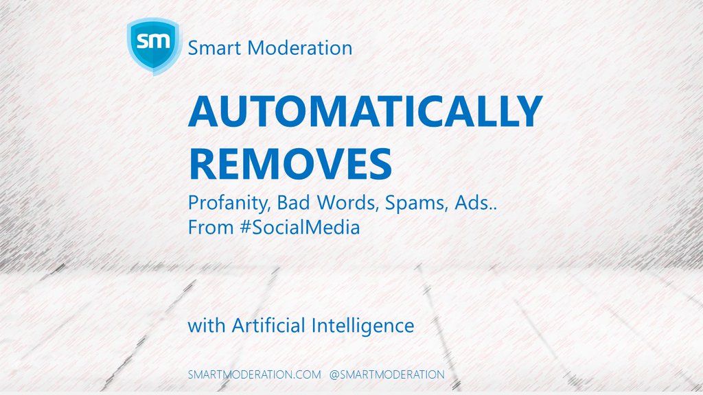Smart Moderation | F6S