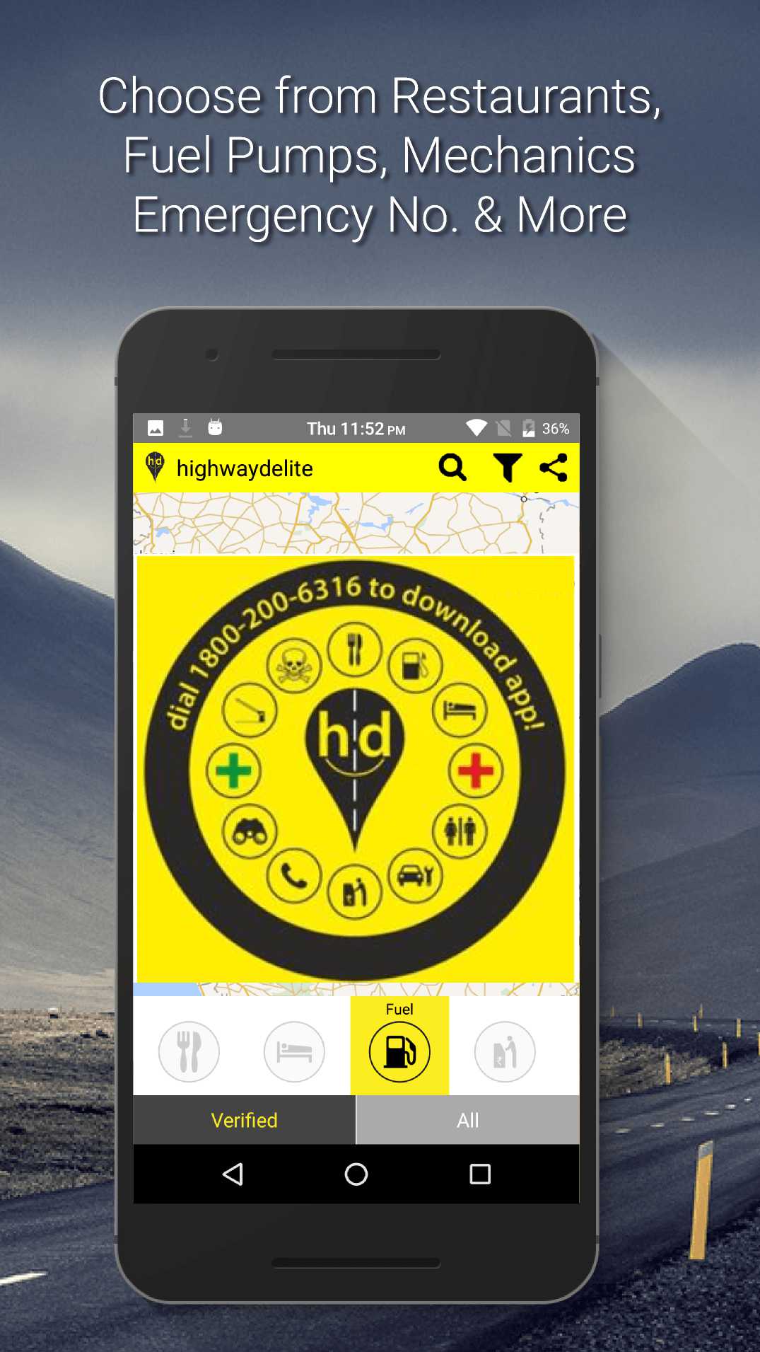 highway delite app | F6S