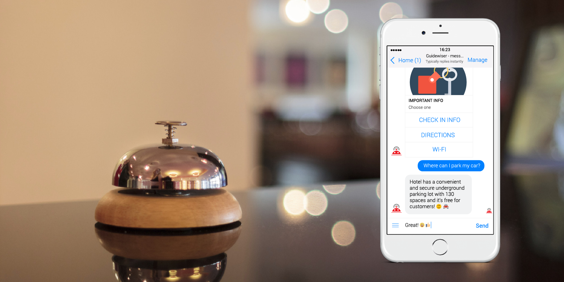Guidewiser - chatbot for hotels | F6S