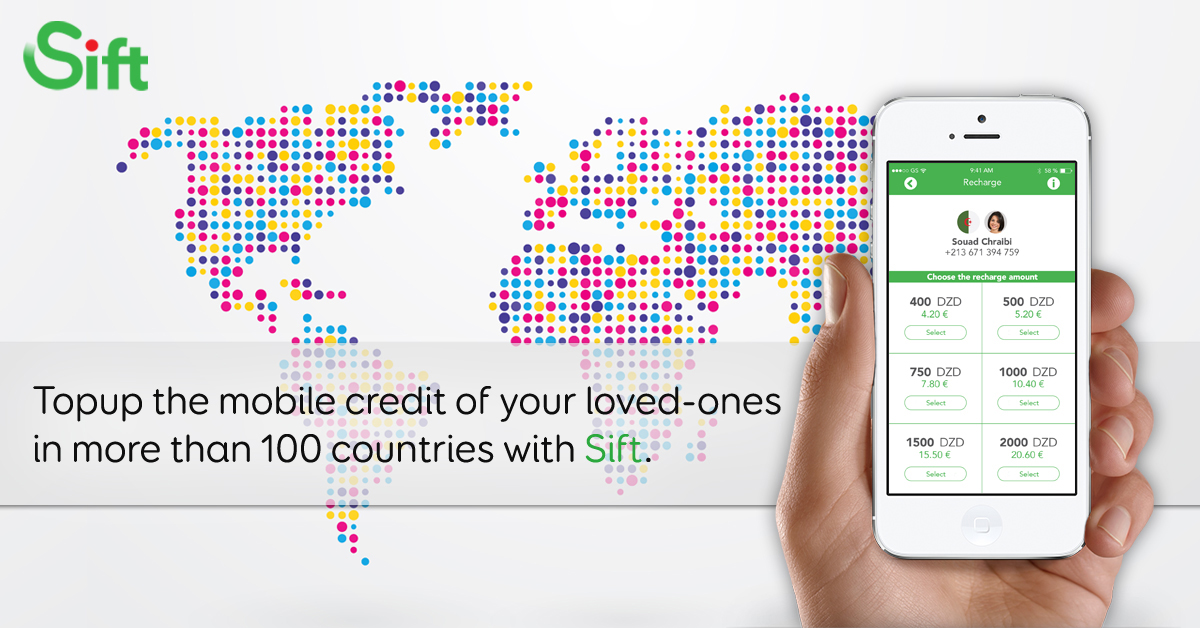 Sift recharge mobile | F6S