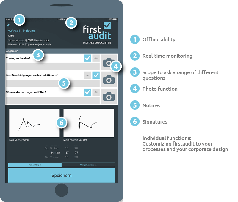 firstaudit - Checklisten App / reinstill | F6S