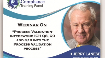 Integrating ICH Q8, Q9 and Q10 into the Process Validation | F6S