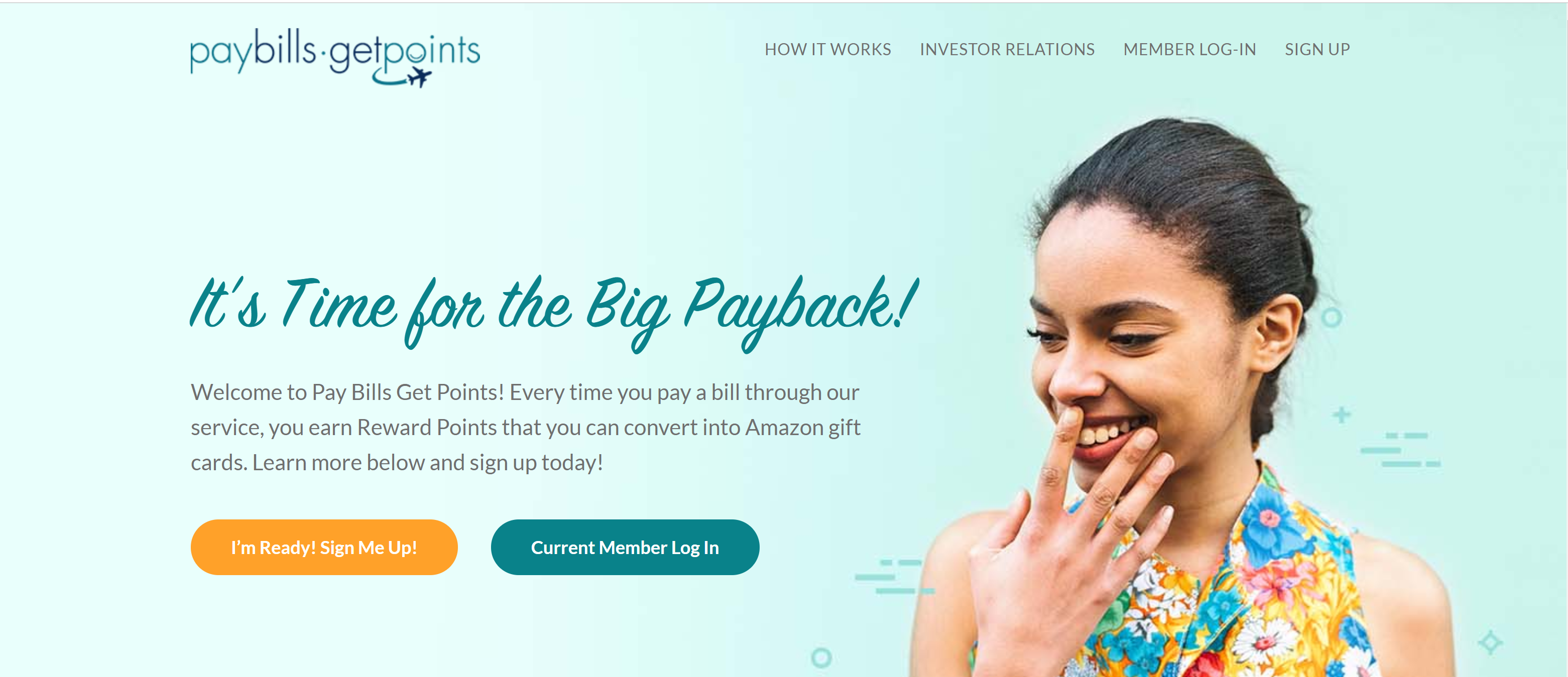 Pay Bills Get Points Inc | F6S