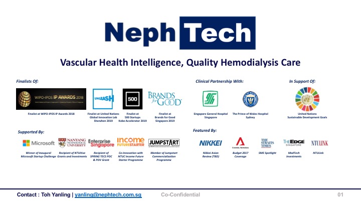 NephTech Pte Ltd | F6S